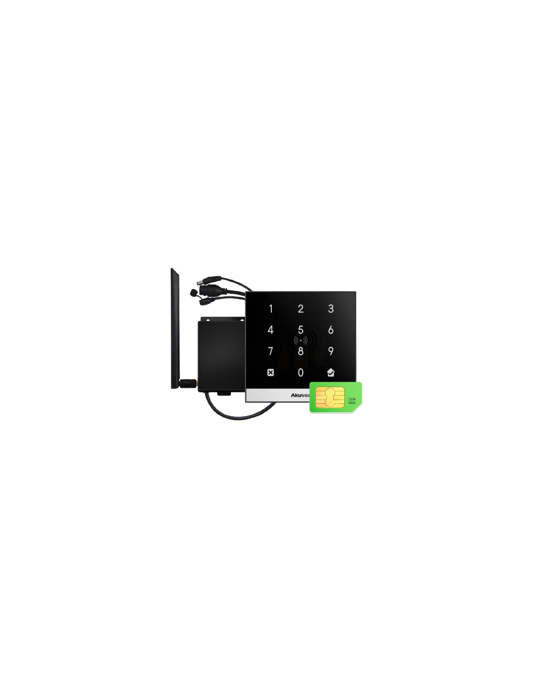 KIT-P4G-ACCES5 KIT CONTRÔLE D'ACCES A02 + GESTION 4G. PREPAYE 5ANS